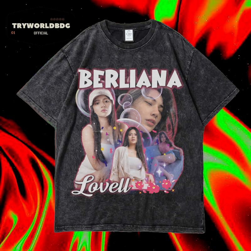Jual TRYWORLDBDG OFFICIAL "BERLIANA LOVELL" KAOS OVERSIZED | KAOS ...