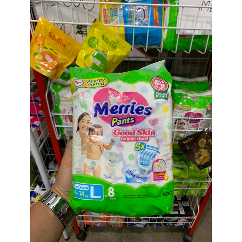 Jual Popok Merries isi Paling Sedikit | Shopee Indonesia