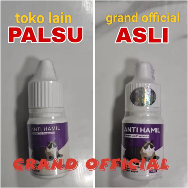 Jual Obat ANTI HAMIL kucing 15ml | mencegah kehamilan dan proses ovulasi pada kucing | obat kb ...