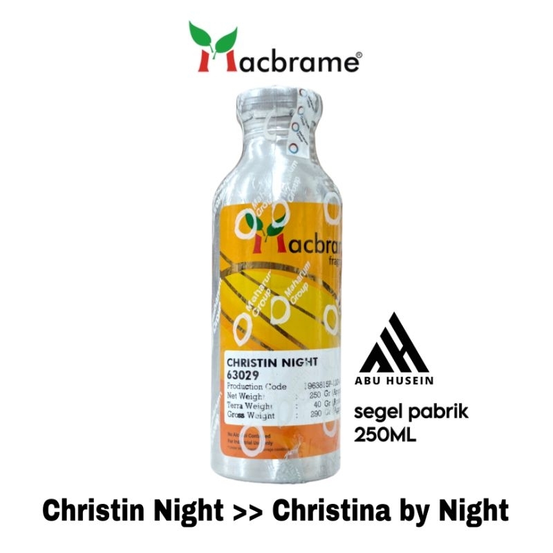 Jual CHRISTIN NIGHT // CHRISTINA BY NIGHT 250ML SEGEL PABRIK PRODUK ...