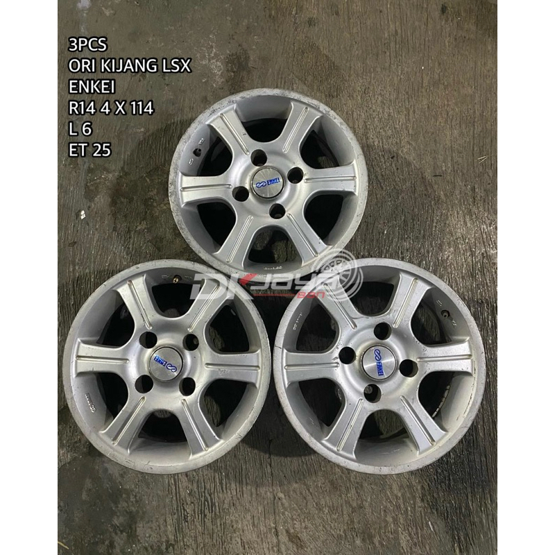 Jual VELG KIJANG LSX ENKEI R14 4 X 114 SERPAN (HARGA UNTUK 1PCS ...