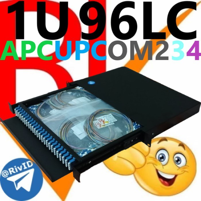 Jual ODF 96c OTB Rack 96Core LC APC UPC MM OM3/4 96 Core Adapter NO Pigtail | Shopee Indonesia