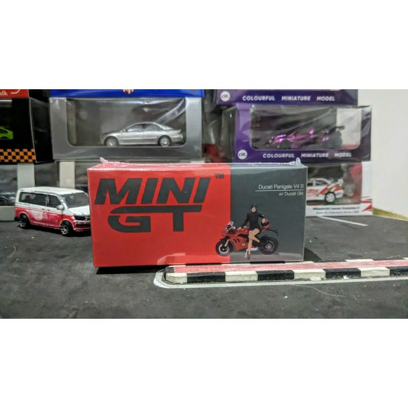 Jual Diecast Mini GT Ducati Panigale V4 S With Ducati Girl no 682 Segel ...