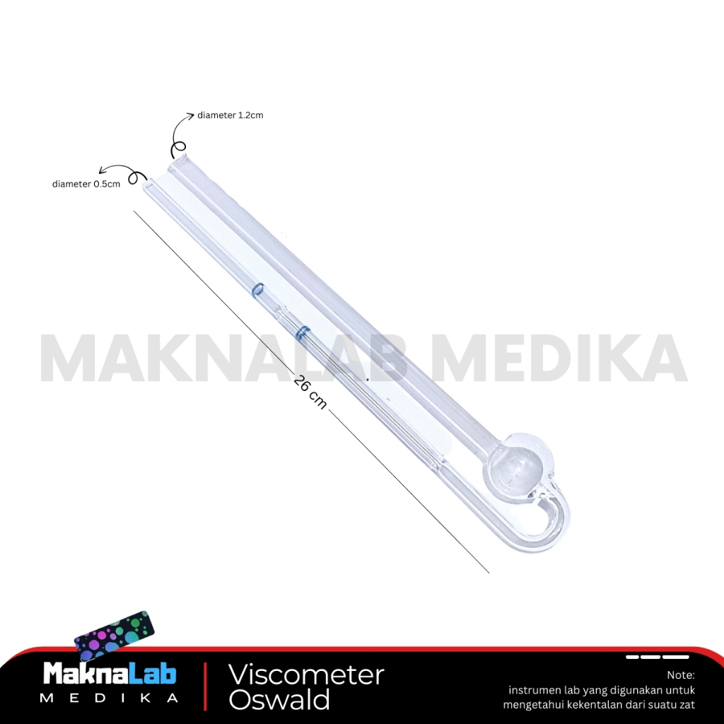 Jual RB22 Viscometer Oswald - Alat Ukur Kekentalan Cairan ...