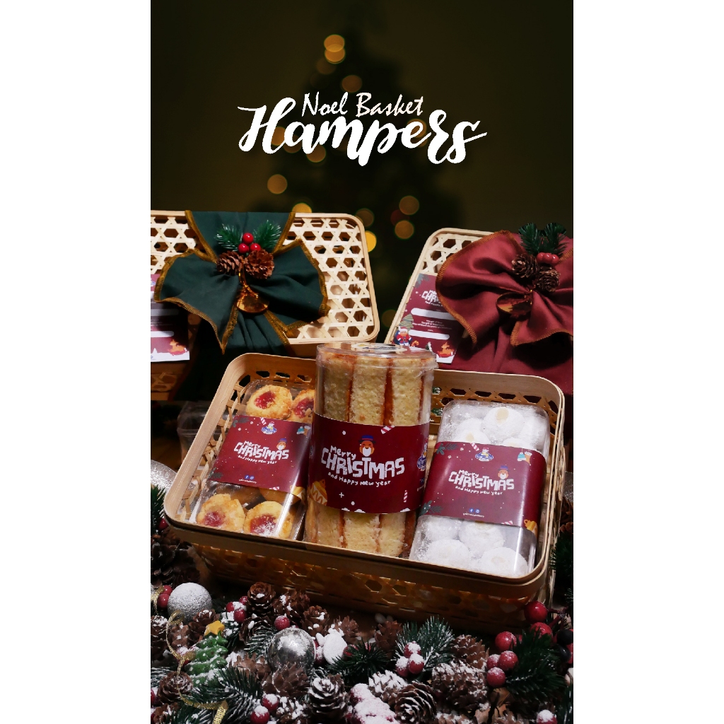 Jual Noel Basket Hamper Christmas - Garmelia Bakery | Shopee Indonesia
