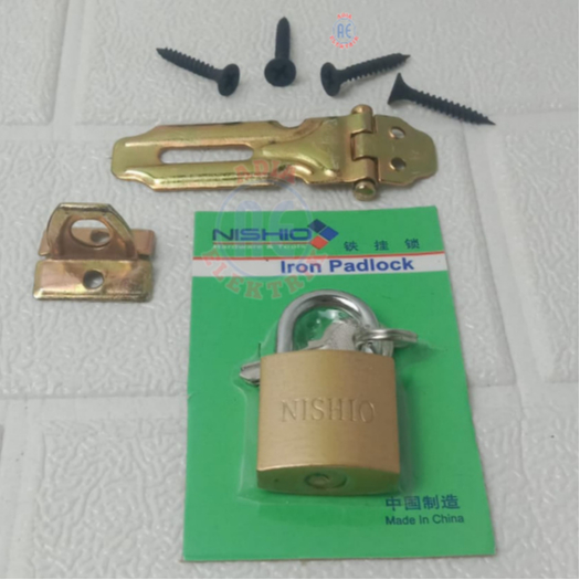 Jual 1Set Overval + Gembok + Skrup Siap Pakai / Overval Cantolan Gembok ...