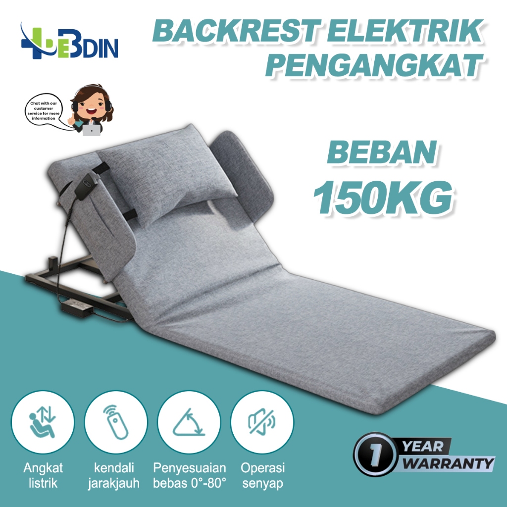 Jual BD COD Backrest Elektrik Pengangkat / Tangan Dapat Dilipat Sudut ...