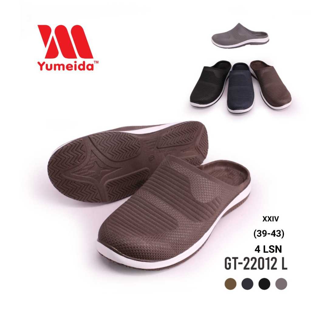 Jual YUMEIDA GT 22012 L SEPATU SENDAL KARET PRIA Sandal Sepatu | Shopee ...
