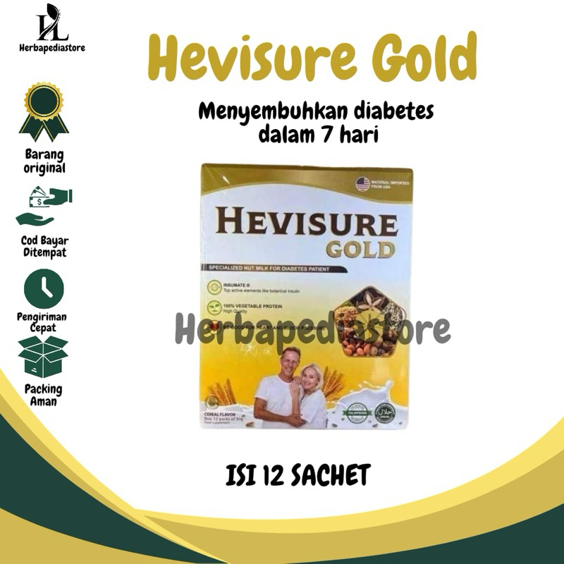 Jual HEVISURE GOLD SUSU MILK OBAT DIABETES KENCING MANIS TURUNKAN KADAR ...