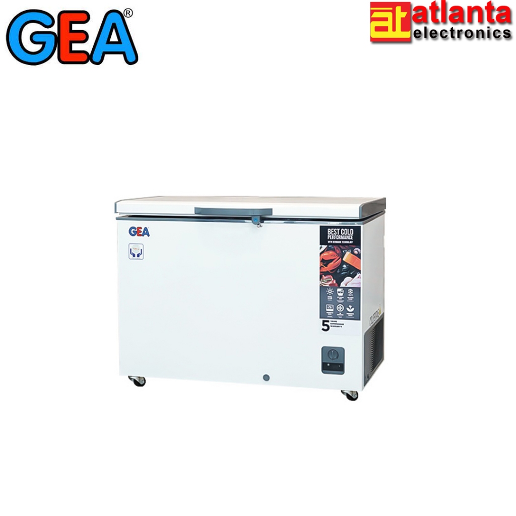 Jual Chest Freezer Gea AB 318 R kapasitas 318 liter | Shopee Indonesia