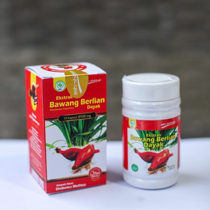 Jual Kapsul Ekstrak Bawang Dayak al barru 50 kapsul / kapsul bawang ...