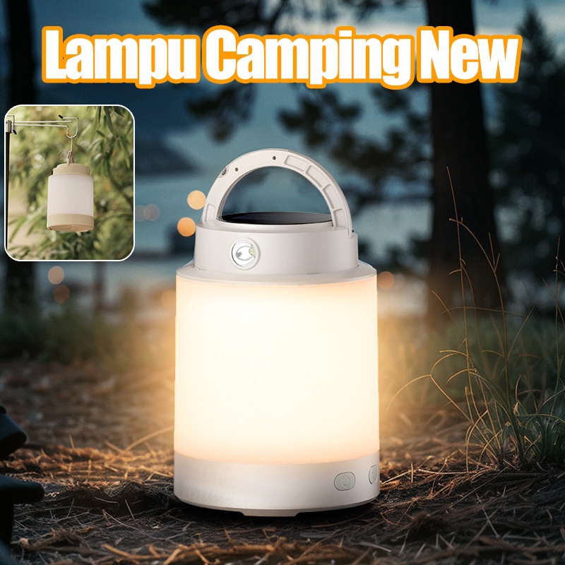 Jual Anbolt Lampu Emergency LED Tahan Lama Solar Rechargeable Lampu Tenda Camping Portable ...