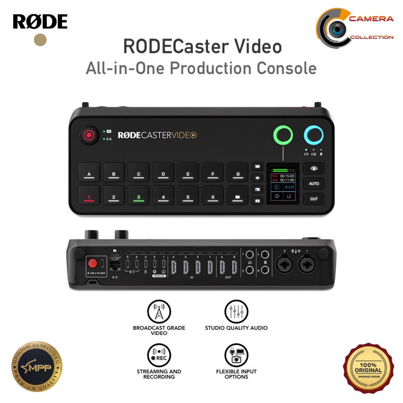 Jual RODE RODECaster Video All-in-One Production Console | Shopee Indonesia