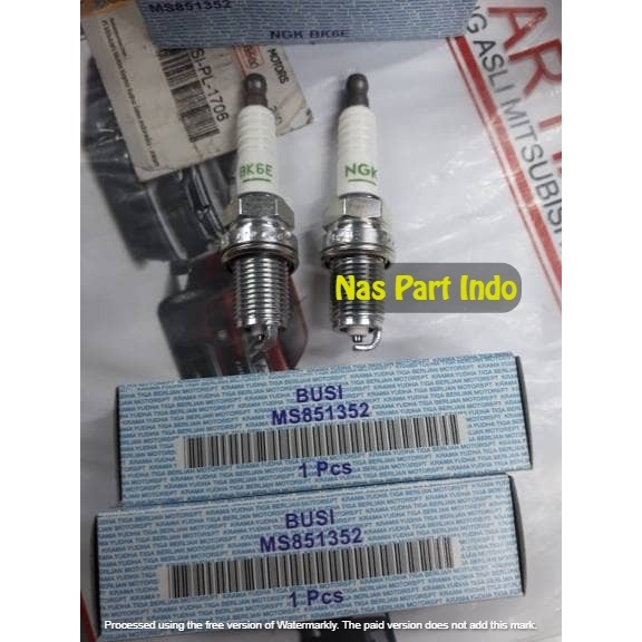 Jual Busi BK6E Lancer Galant Kuda Pajero Asli Mitsubishi | Shopee Indonesia