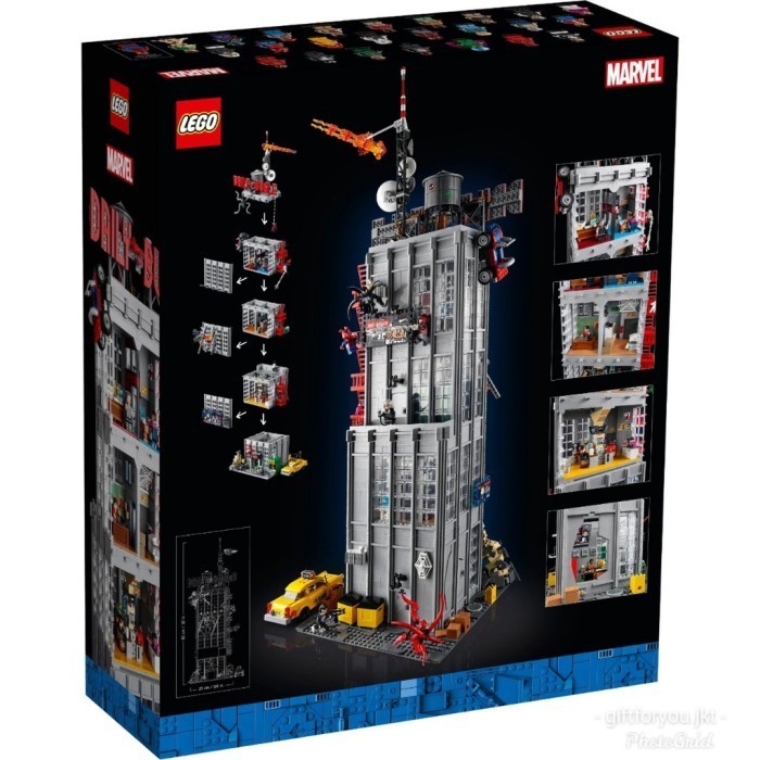 Jual Lego Marvel 76178 Daily Bugle News Building Tower Spiderman Super ...