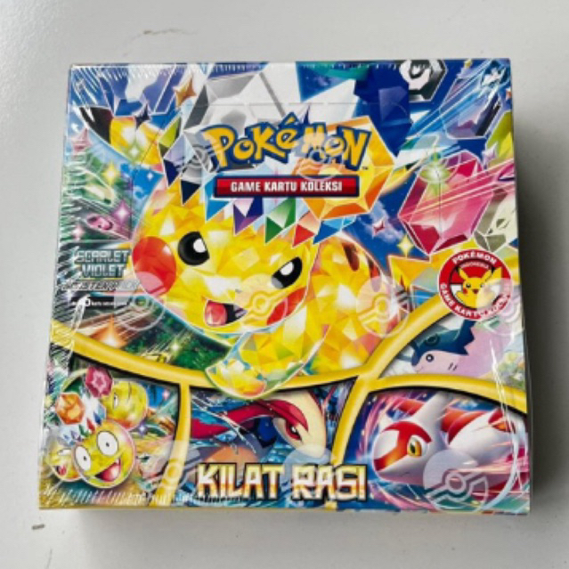 Jual kartu pokemon kilat rasi 1 box sealed | Shopee Indonesia