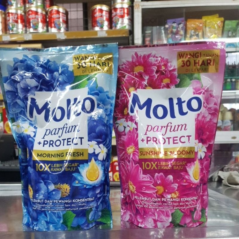 Jual Molto Parfum + Protect Pelembut dan Pewangi Blue | Pink 550ml ...