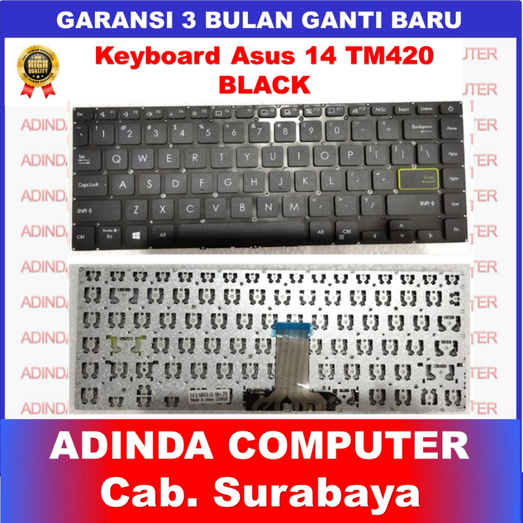 Jual Keyboard Asus Vivobook Flip 14 TM420 TP420IA | Shopee Indonesia