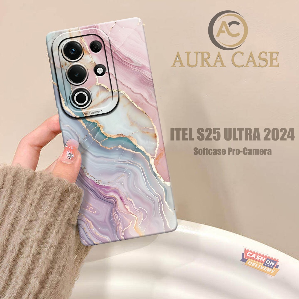 Jual Aura Case Itel S25 Ultra 2024 - Fashion Case Abstrak - Casing Itel ...