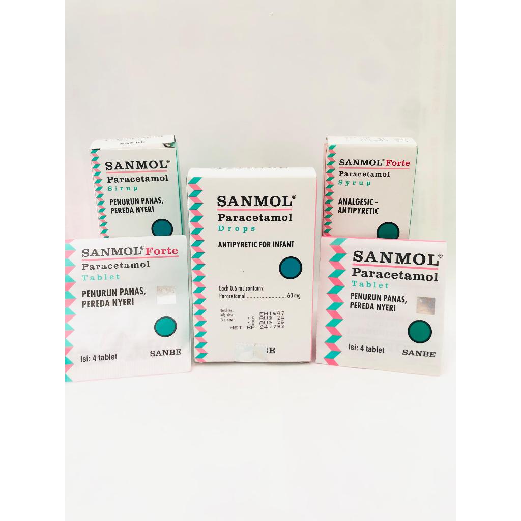 Jual Sanmol Sirup/ Sanmol Forte/ Sanmol Drop | Shopee Indonesia
