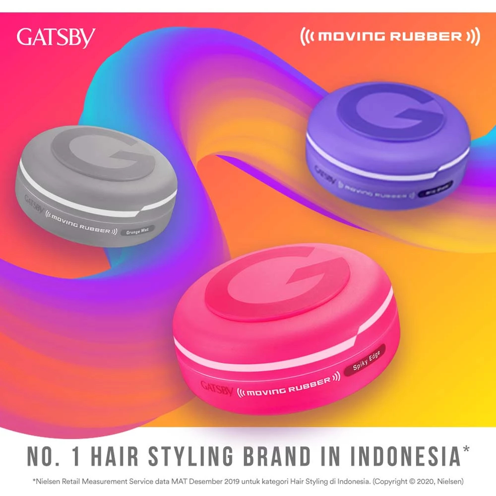 Jual GATSBY Moving Rubber Spiky Edge | Shopee Indonesia