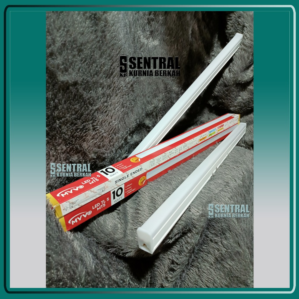 Jual Lampu Neon 10 Watt TL5 Led Tube MYVO Cahaya Putih (Panjang 60cm ...