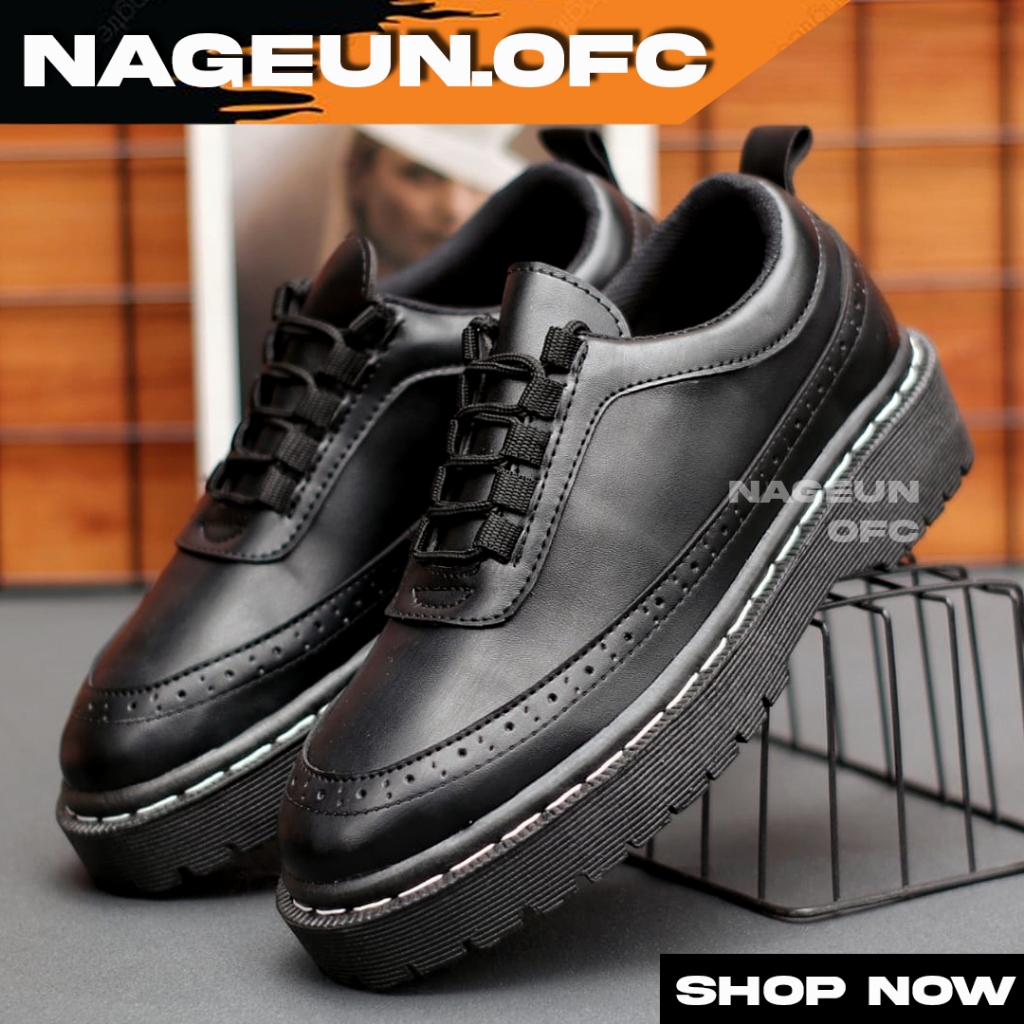 Jual Blancos Sepatu Pria Pantofel Hitam Formal Kerja Casual | Shopee ...