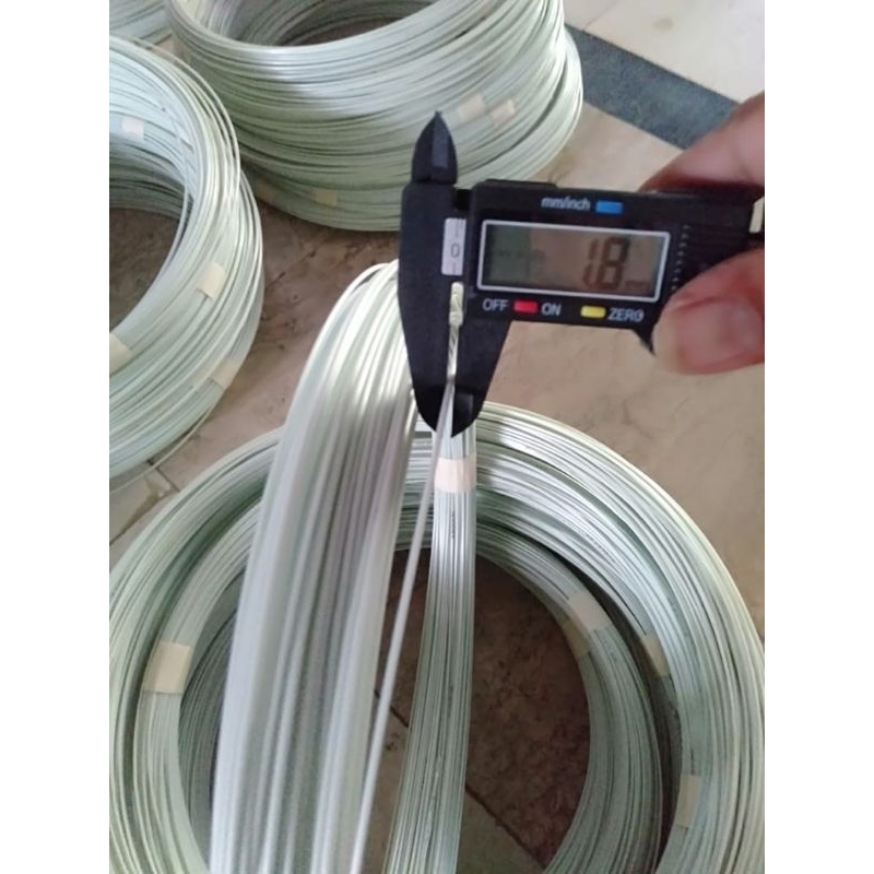 Jual JERUJI FIBER PUTIH SUSU 1,8mm 50 Meter | Shopee Indonesia