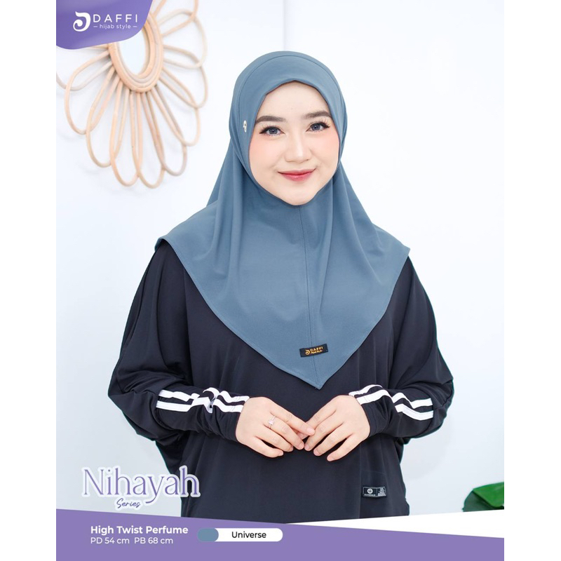 Jual NIHAYAH HIJAB SPORT ORI DAFFI PAD MALAY | Shopee Indonesia
