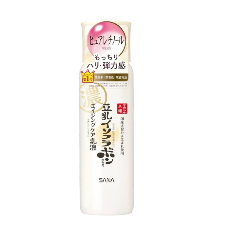 Jual SANA Nameraka Honpo Wrinkle Milk Lotion, N, 5.1 fl oz (150 ml), Soy Milk, Isoflavone ...