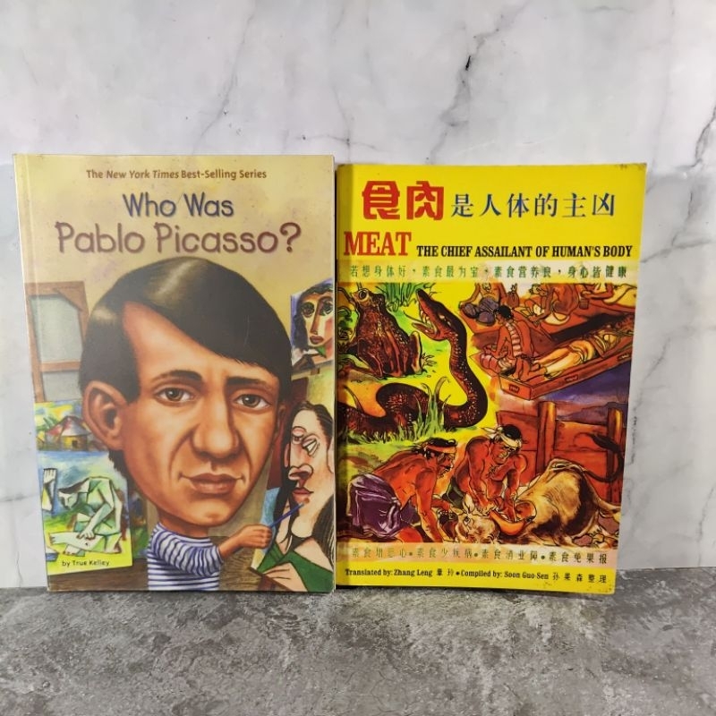 Jual Buku Who was Pablo Picasso?, Meat The Chief Assailant Of Humans ...
