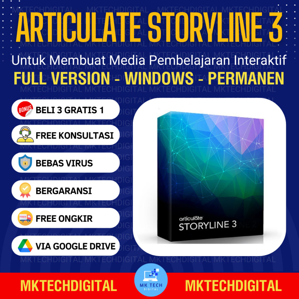 Jual Articulate Storyline 3 Full Version Software PC Komputer Laptop Windows | Shopee Indonesia