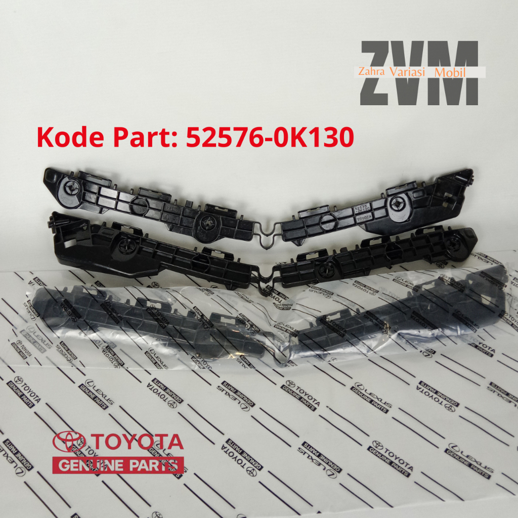 Jual Breket Bemper Belakang Original Toyota Fortuner VRZ 2016-2024 part ...