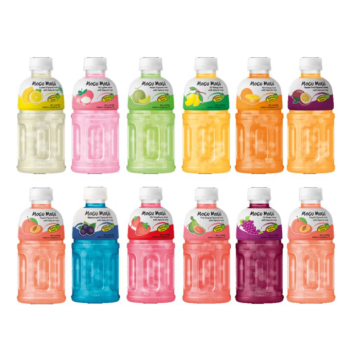 Jual Mogu-mogu nata de coco anggur / leci / mangga / melon / nanas ...