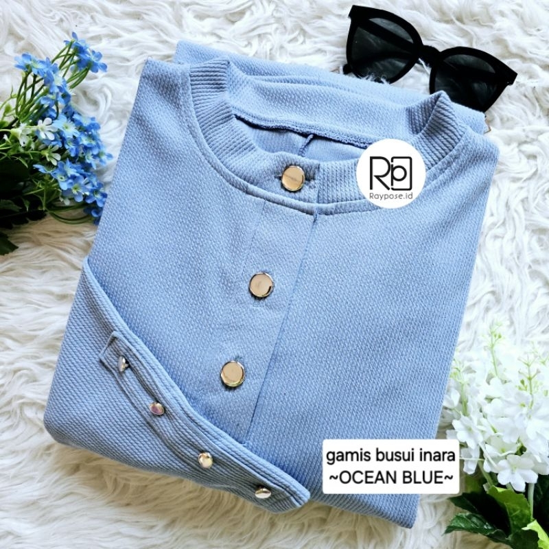Jual RAYPOSE - HQ Gamis Busui Inara Premium Maxi Dress Kaos Knit Kekinian Baju Muslimah Gamis ...