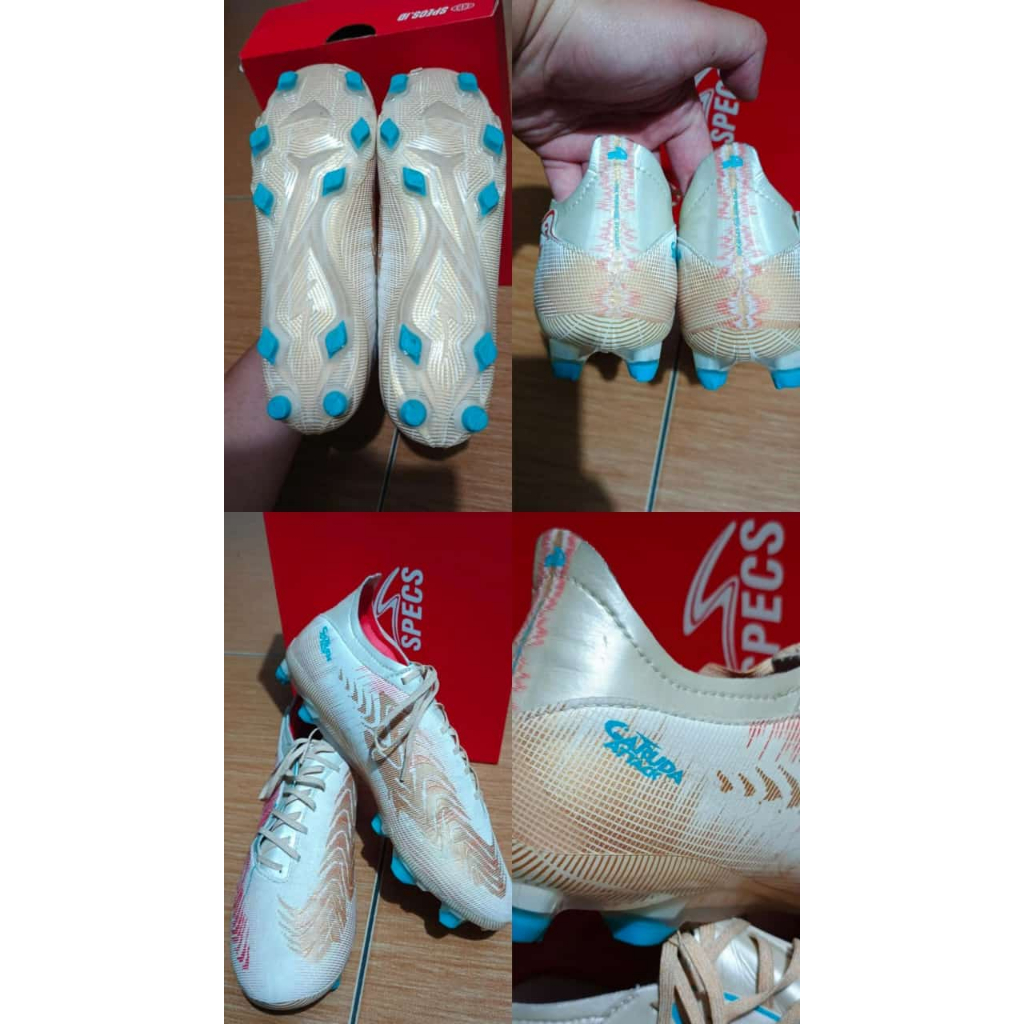 Jual SEPATU BOLA SPECS REACTO DEVIANT GARUDA ATTACK 24 PRO (FG) | SIZE 40 | Shopee Indonesia