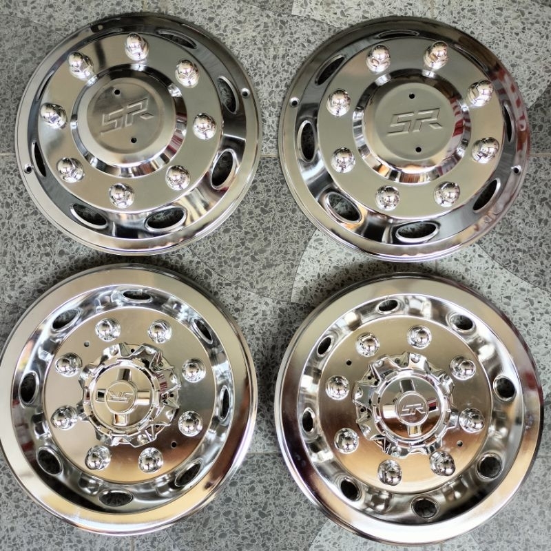 Jual Wheeldop Truk Bus SR Pariwisata Chrome R16 Universal | Shopee ...