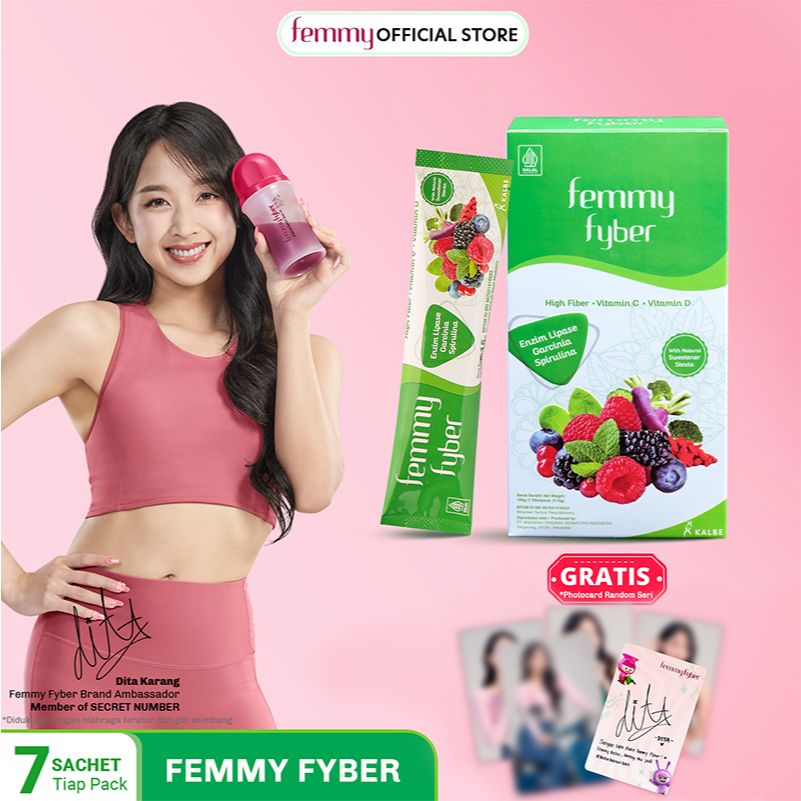 Jual [EXCLUSIVE BUNDLING DITA KARANG] Femmy Fyber Minuman Diet Fiber ...