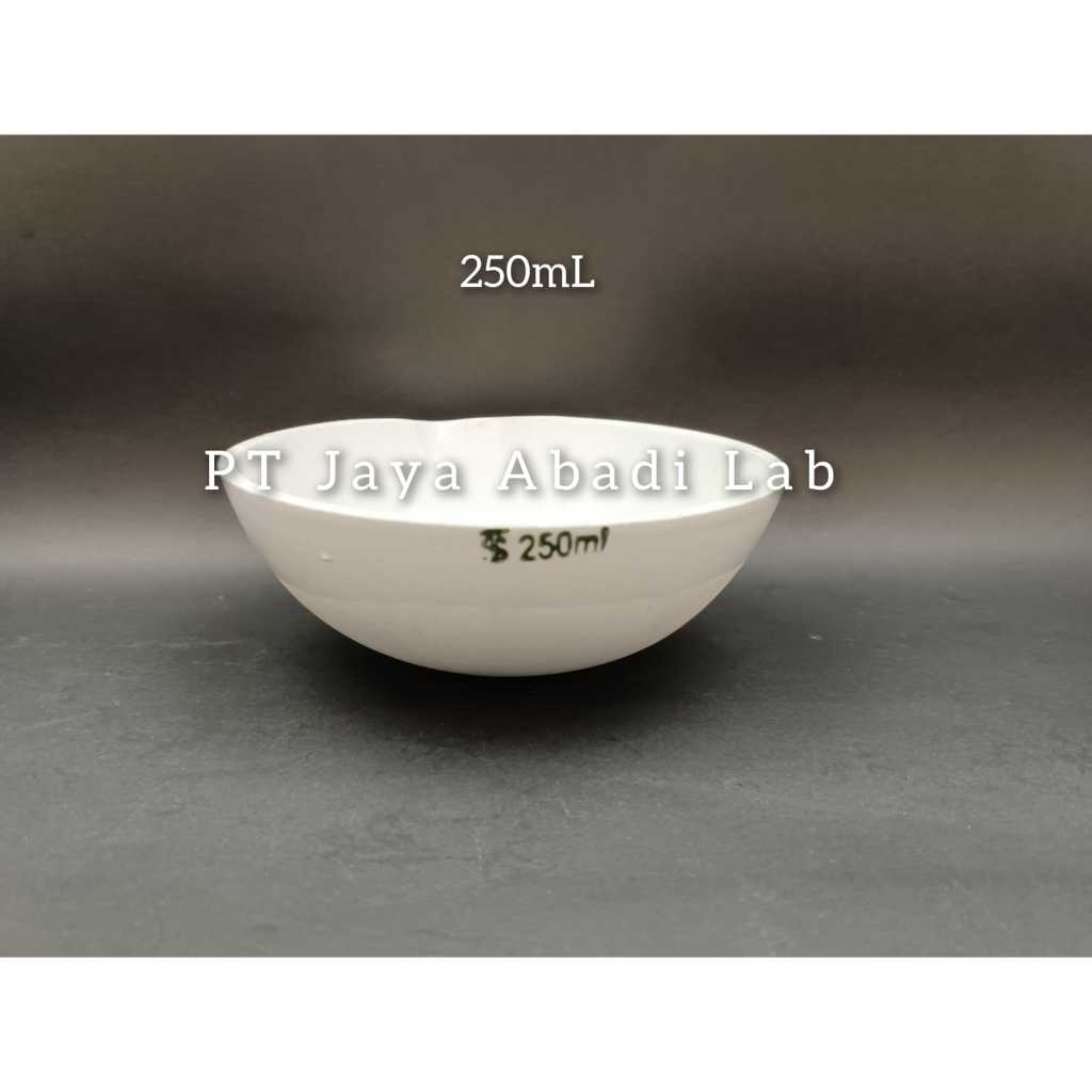 Jual Cawan Porselin 250ml Penguap Evaporating Dish 250 ml Porcelain ...