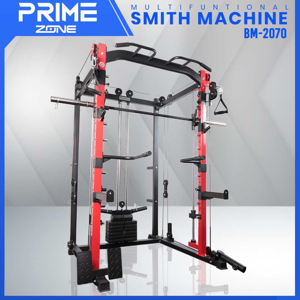 Jual PAKET BODYMASTER Smith Machine Functional Trainer BM-2070 - Squat ...