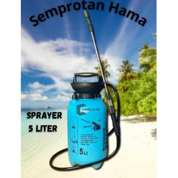 Jual CANEL & CO Tangki sprayer manual 5 liter Alat Semprot Hama ...