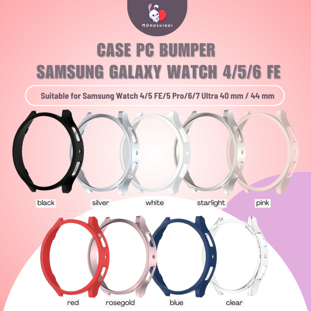 Jual Case Bumper PC Hollow Samsung Galaxy Watch 6 / 5 / 5 Pro 45 mm ...