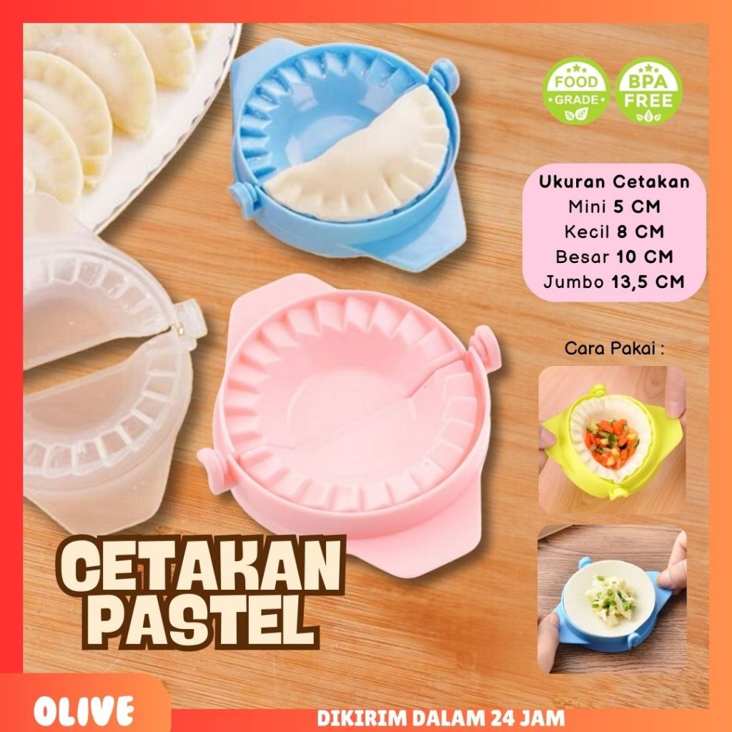 Jual Cetakan Pastel Besar Kecil Mini Jumbo Cetakan Cireng Pangsit ...