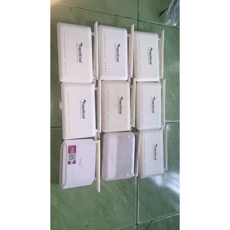 Jual router modem cbn fiberstar 10 unit +Adptor | Shopee Indonesia