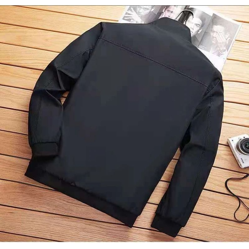 Jual jaket pria catun taslan FC bisa menyerap keringat, enak di pakai ...