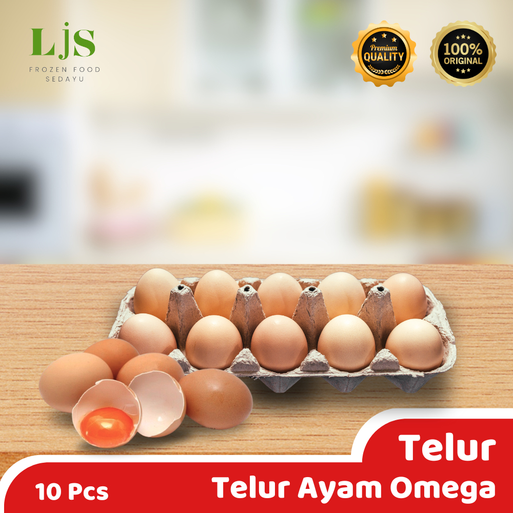 Jual Telur Ayam Omega 10 Pcs | Shopee Indonesia