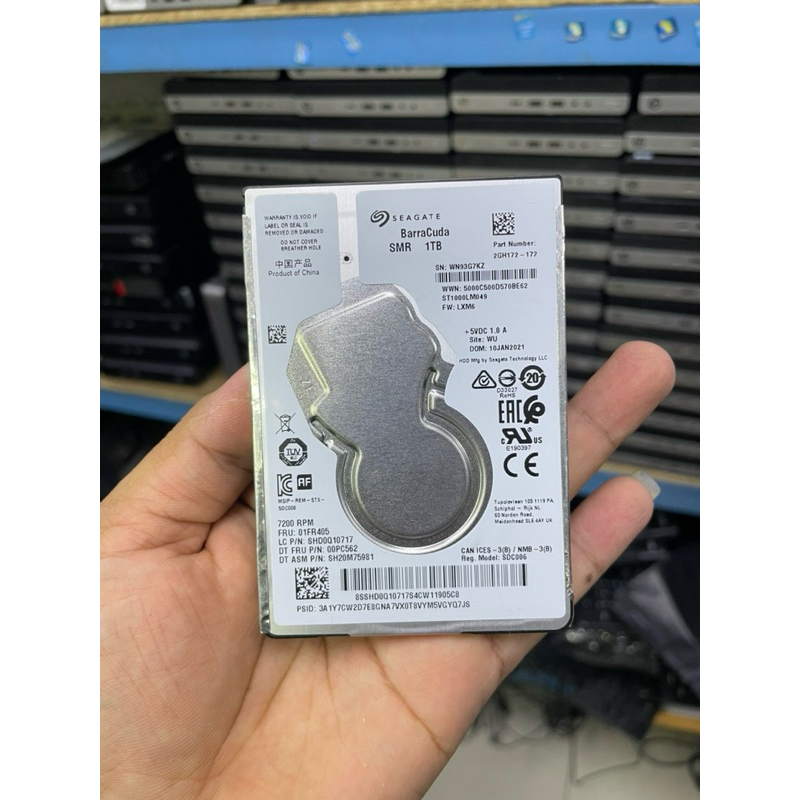 Jual HARDISK LEPTOP 1TB 1000GB MEREK SEAGATE BARRACUDA KESEHATAN 100% ...