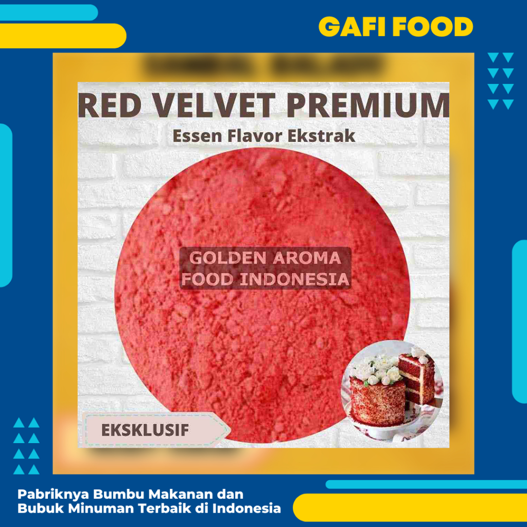 Jual Bubuk Red Velvet Premium 500gr Pure EFE Essence Flavour Ekstrak 1/ ...