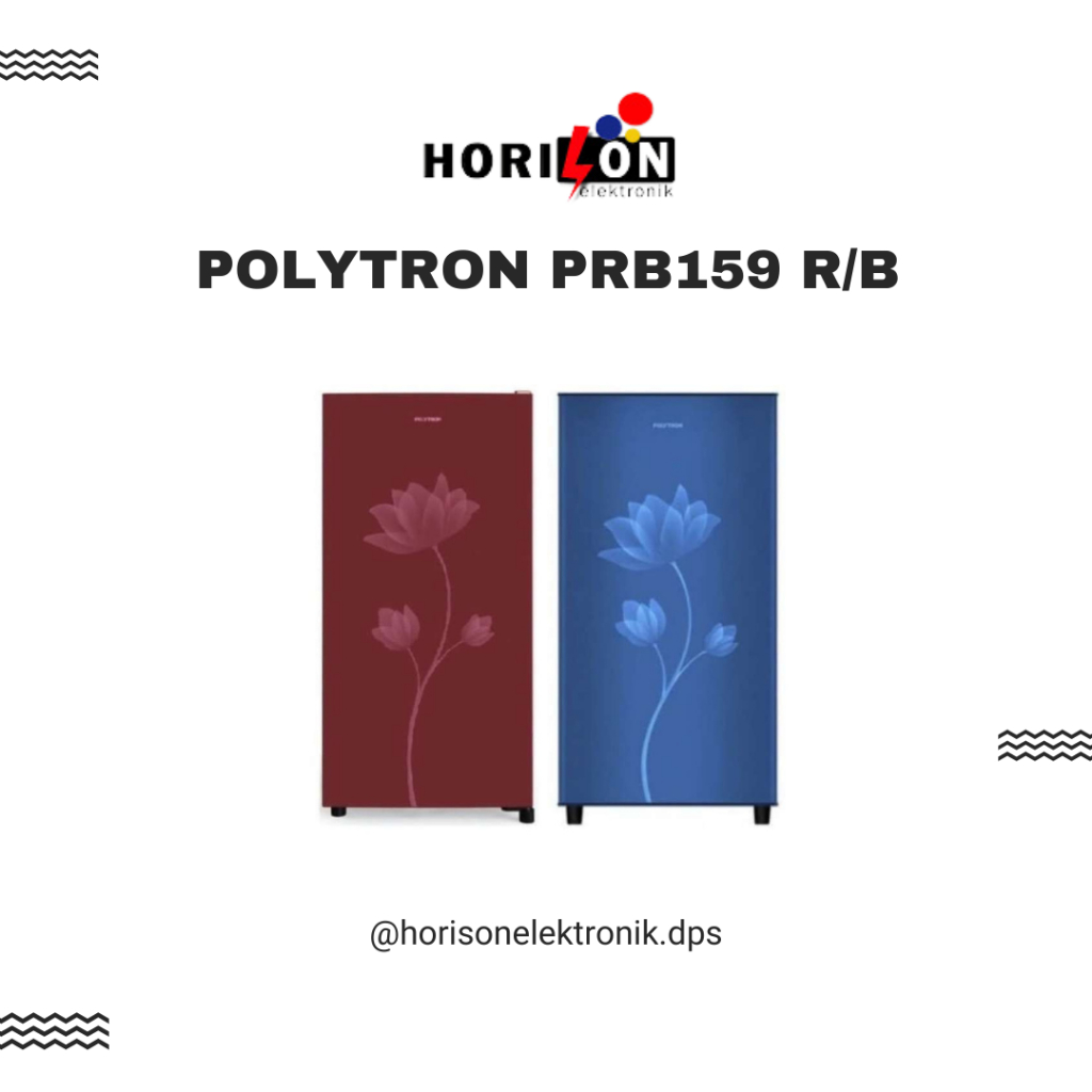 Jual KULKAS 1 PINTU POLYTRON PRB159 B/R | Shopee Indonesia