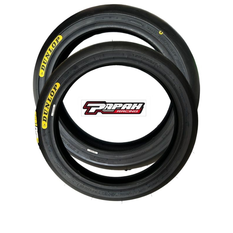 Jual ban dunlop slick soft compund 90/80 R17 belakang 115/70 ring 17 ...